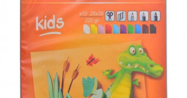 ΜΠΛΟΚ CANSON COLORLINE KIDS 10 ΦΎΛΛΑ